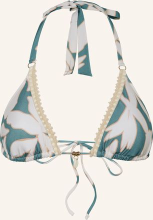 Watercult Watercult Triangel-Bikini-Top Floral Abstract blau