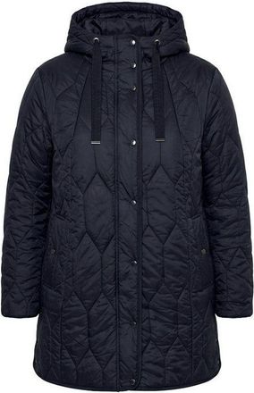 Ulla Popken Steppjacke Funktions-Steppjacke 2-Wege-Zipper