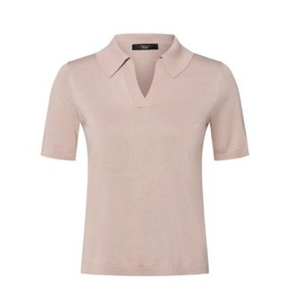 Max Mara Glatts&oslash;m T-Shirt - - Tops - Damen - Rosa - XL
