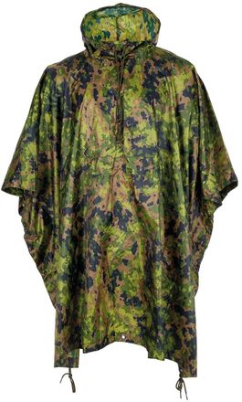 MFH US Army Regenponcho RipStop Regencape Regenmantel Regenanzug (DE/NL/SE/PL, Alphanumerisch, Einheitsgr&ouml;&szlig;e, Regular, Regular, M05 tarn)