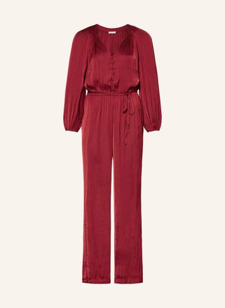 Mrs & Hugs Mrs & Hugs Satin-Jumpsuit rot
