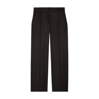 The Kooples Femme, Pantalons, Noir, Taille: 40 FR Straight Pantalons
