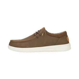 Hey Dude Klassischer Sneaker mit Nabuk-Obermaterial - - Shoes - Herren - Braun - 43 EU