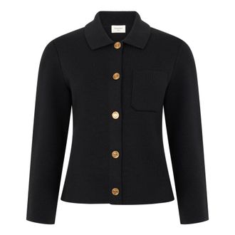 Saint Laurent Damen, Strickwaren, Schwarzk, SGr&ouml;&szlig;e