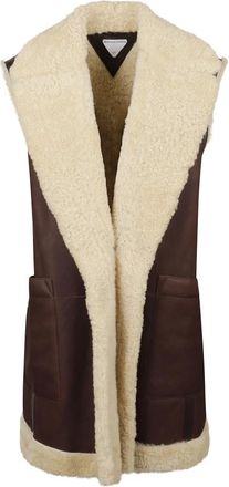 Bottega Veneta Femme, Vestes, Brun, Taille: 36 FR Gilets