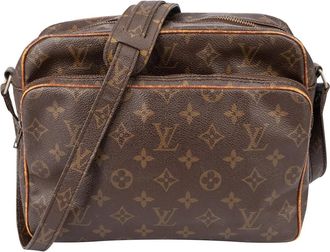 Louis Vuitton Crossbody Bags - Louis Vuitton Canvas Monogram Nile GM Shoulder Bag - Gr. unisize - in Braun - f&uuml;r Damen
