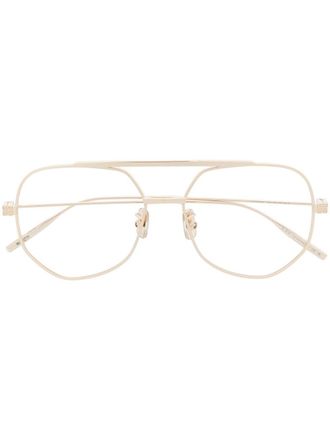 Givenchy Pilotenbrille im Metallic-Look - Gold