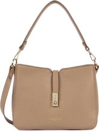 Lancaster Femme, Sacs, Beige, Taille: ONE Size Grand sac besace Milano Horizon