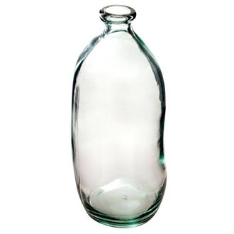 Atmosphera Vase Dame Jeanne - recyceltes Glas - transparent H 73 cm - Transparent - Atmosphera cr&eacute;ateur dint&eacute;rieur
