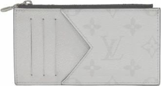Louis Vuitton unisex, Pre-owned, Gris, Taille: ONE Size Porte-cartes Pre-owned