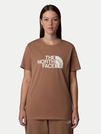 The North Face T-Shirt Easy NF0A8A6G Braun Loose Fit