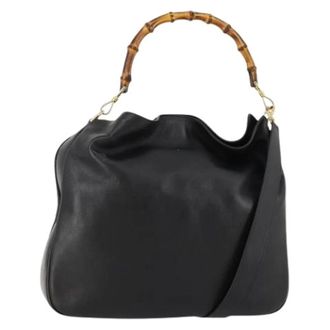 Gucci Sac &agrave; main Vintage Pre-owned - Femme - Pre-owned - Noir - Taille: ONE Size