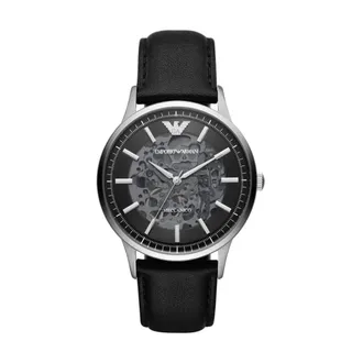 Emporio Armani Homme, Accessoires, Gris, Taille: ONE Size Montre squelette automatique Renato