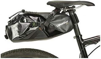 Columbus Columbus Dry Saddle Bag 8 Lt mit Harness New Fahrradzubehör, Erwachsene, Unisex, Schwarz (schwarz), 8 l