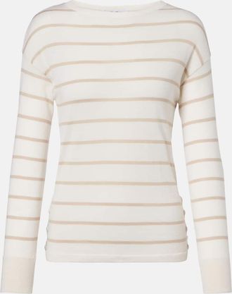 Max Mara Pullover aus Kaschmir und Seide