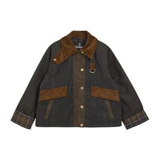 Barbour Irene Waxed Jacket - Femme - Vestes - Vert - Taille: 44 FR