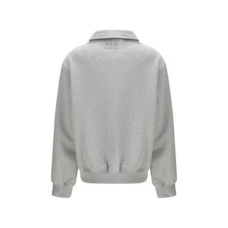 Miu Miu Womens Gray Cotton Sweatshirt Clothing