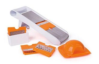 Excelsa Molecuisine Küchen Zubehör Mandolina weiß/orange