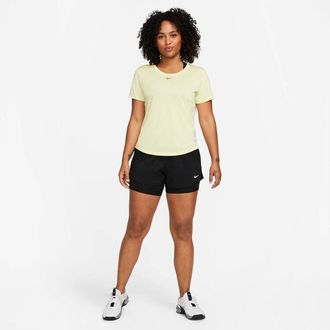 Nike Damen Trainingsshorts NIKE ONE DRI-FIT MID RISE 3in 2in1 Regular Fit