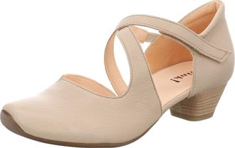 Think Damen Aida Nachhaltige Riemchen Pumps, Pallisandro 4050, 42.5 EU