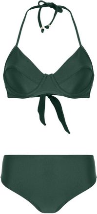 Amir Slama Bikini mit Bügel-Cup - Grün