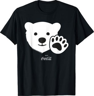 Coca Cola Ware Coca Cola Eisb&auml;r Wave Weihnachten T-Shirt
