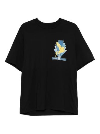 Amiri t-shirt à imprimé pegasus - Noir