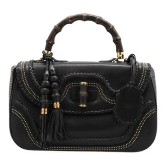 Gucci Pre-owned New Bamboo Bag - - Pre-owned - Damen - Schwarzk - ONE SIZE