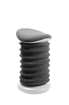 Topstar Sitness 4D AGR-Zertifiziert Dynamischer Sitzhocker Papyrusweiß schwarz