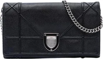 Dior Pre-owned Diorama Crossbody Bag - - Pre-owned - Damen - Schwarzk - ONE SIZE