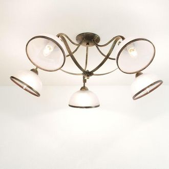 Licht-Erlebnisse Deckenleuchte ANTICA Ø82cm 5-flmg Wohnzimmer