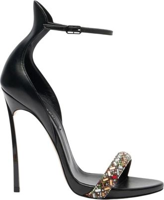 Casadei Femme, Chaussures, Noir, Taille: 37 EU Cappa Blade Vegas