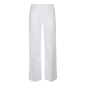 Mother Stylische Fray Jeans - - Jeans - Damen - Wei&szlig; - W28