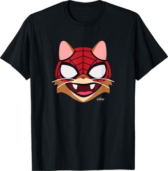 MARVEL Spider-Man: Miles Morales Spider-Cat Big Face T-Shirt