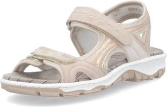 Rieker Sandales classiques pour femme 68866, Rose 31, 37 EU Étroit