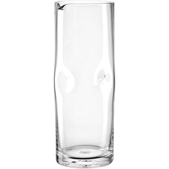 Leonardo VESUVIO Krug - 1 St&uuml;ck - Wasserkrug - Einschl&uuml;sse - formsch&ouml;nes Design - ergonomische Form - modernes Trinkgef&auml;&szlig; - alltagstauglich - ideal f&uuml;r Wasser 