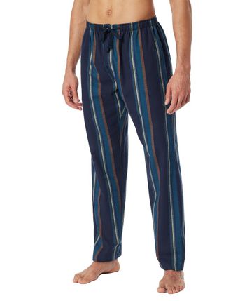 Schiesser Herren Lange Schlafhose-weiches Flanell-Mix + Relax Pyjamaunterteil, Multicolor 2_182050, 48