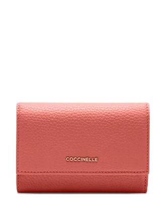 Coccinelle leather long wallet - Rosa