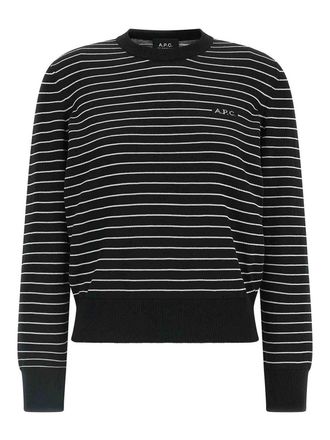 A.P.C. A. P.C. Pull Col Rond - Blanc