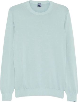 Fedeli Homme, Pulls, Bleu, Taille: 2XL Maille en coton