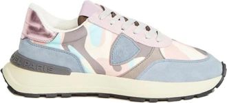 Philippe Model Femme, Chaussures, Multicolore, Taille: 39 EU Antibes Low Camouflage Baskets