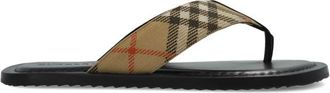 Burberry Homme, Chaussures, Noir, Taille: 42 1/2 EU Pavilion Slip-On Slides