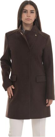 Liu Jo Figurbetonter Kurzmantel - - Coats - Damen - Braun - M