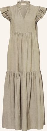 Mos Mosh Mos Mosh Kleid Mmwaldy Izha Mit R&uuml;schen gruen