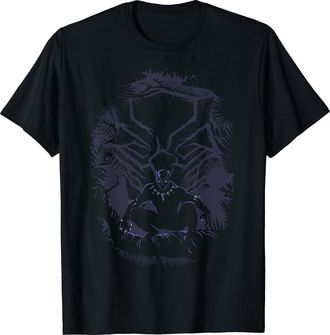 MARVEL Black Panther Forest Branch Logo T-Shirt
