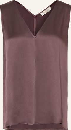 Antonelli Antonelli Firenze Blusentop Bergamo Aus Satin lila