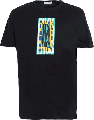 Dirk Bikkembergs Homme, Tops, Noir, Taille: S T-shirt