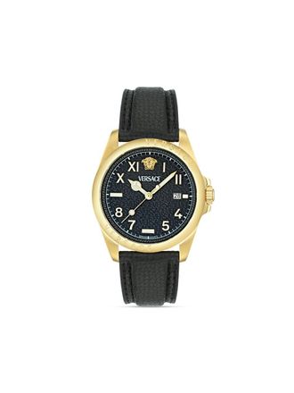 Versace montre Anteo 41 mm - Noir