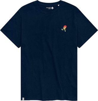 Bavarian Caps T-Shirt Bavarian Caps - T-Shirt Pumuckl - dunkelblau, v2 (T-Shirt) kleines BC Logo