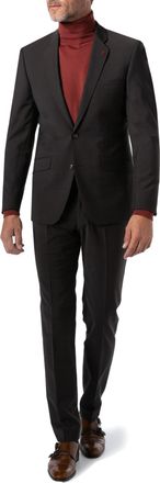 Roy Robson Herren Anzug braun Slim Fit